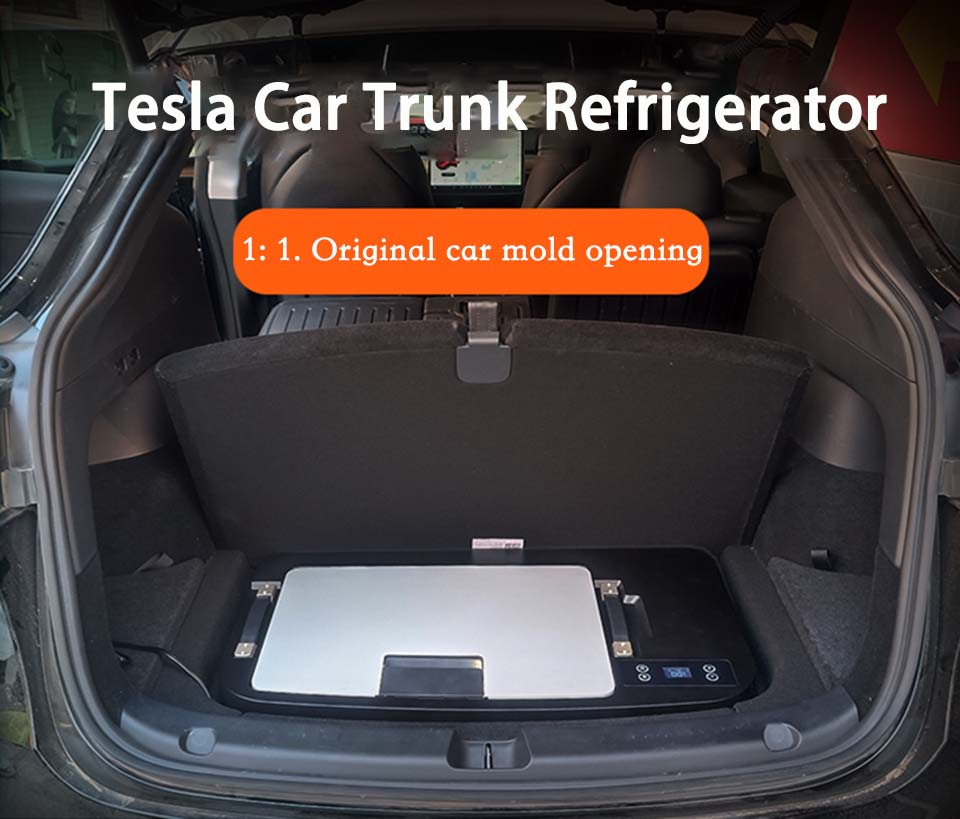 Revolutionäre Roadtrips: Für Tesla-Autos ist der Kühlschrank im Koffer ...