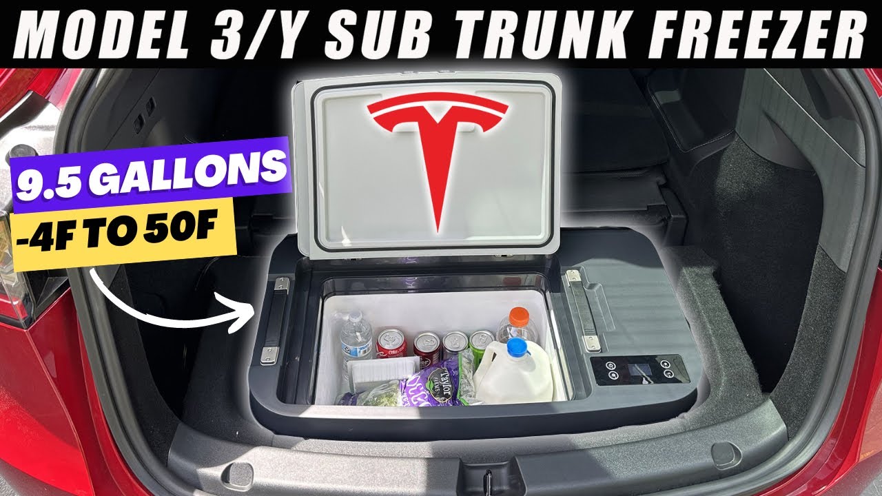 Leistungsstarker Kühler von TeslaFridge für Tesla Model 3, Y und X Sub ...